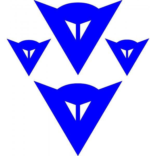 Kit adhesivos Logo Dainesse Azules - OFERTA!