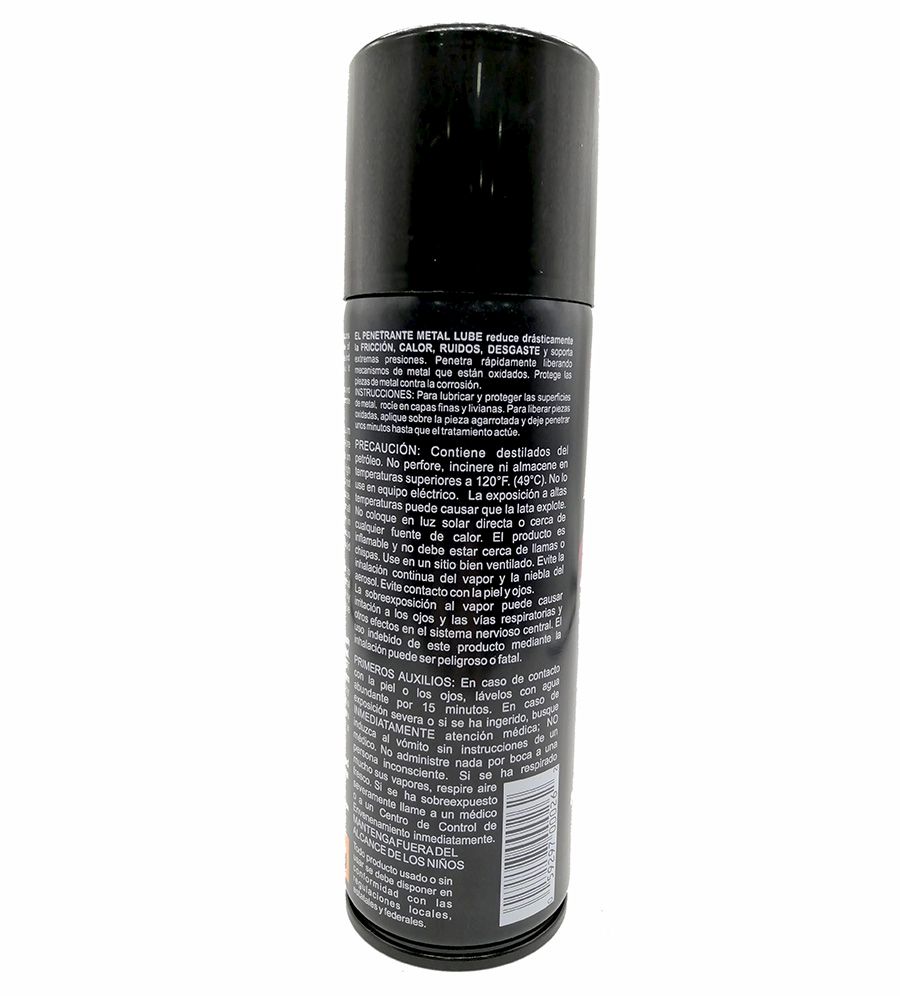 Spray Metal Lube Fórmula Super Penetrante