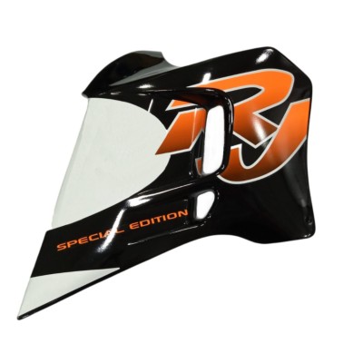 Placa Lateral Rieju SPIKE '99 Negra Delantera Izquierda